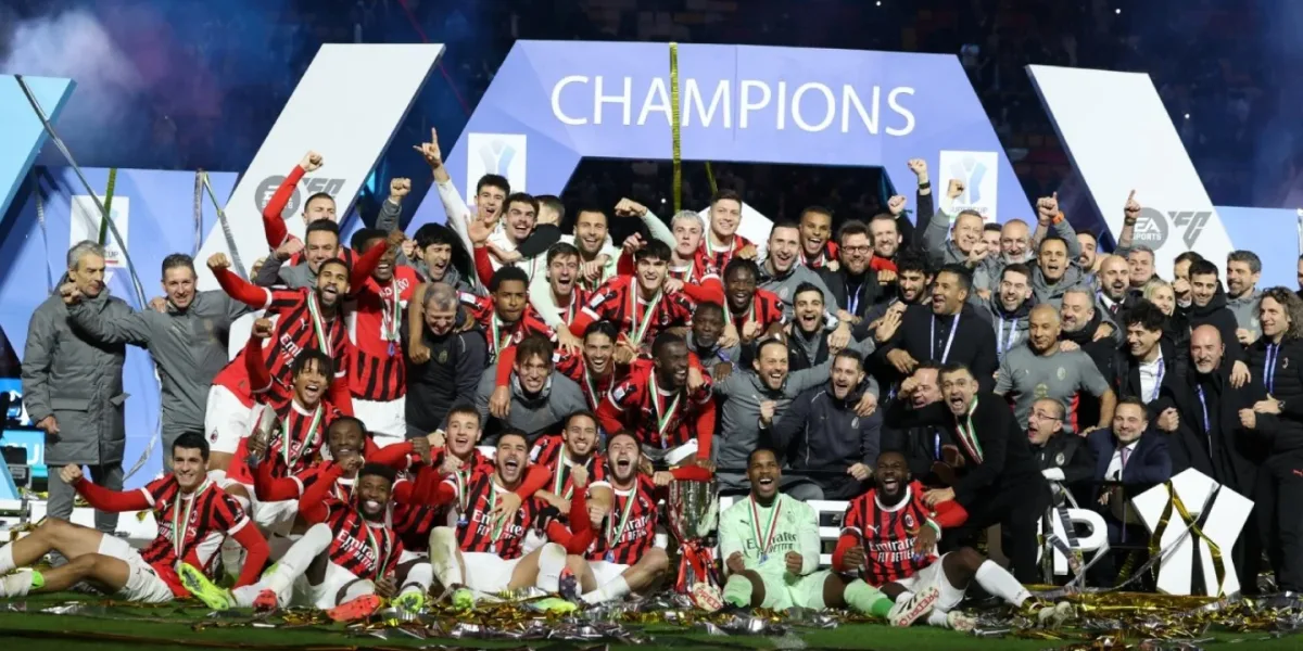 Milan venció al Inter y se consagró campeón de la Supercopa de Italia ...