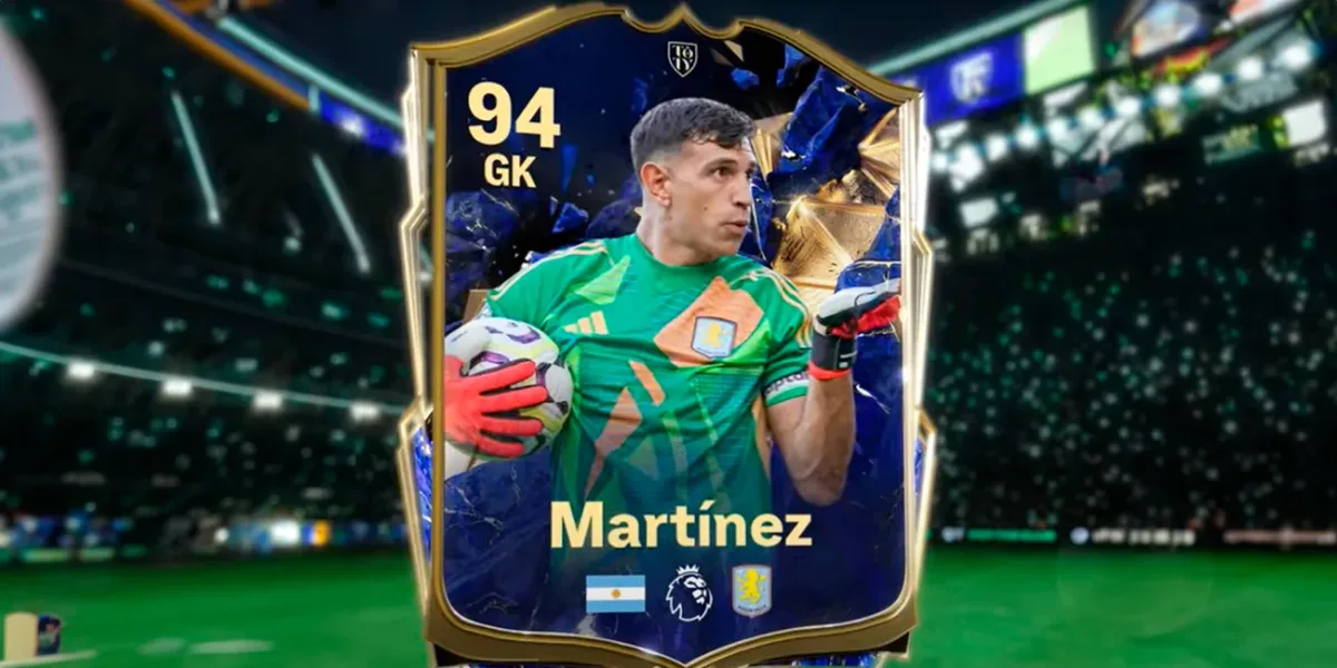 Emiliano "Dibu" Martínez, elegido en el Equipo del Año del juego EA ...