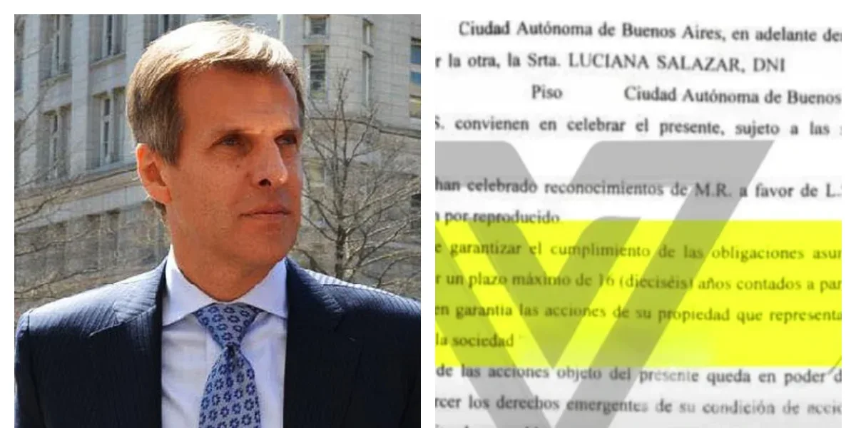 Luciana Salazar dio a conocer el acuerdo que firmó con Martín Redrado ...