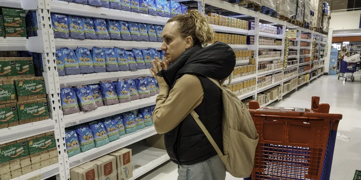 La inflación de abril fue del 2,8% y acumula un 47,3 en el último año ...