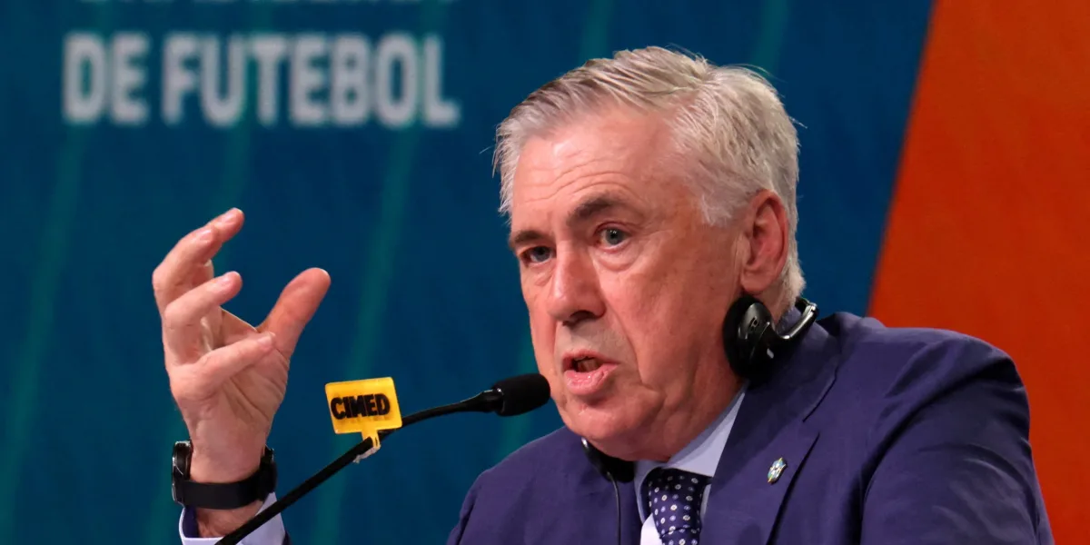 Carlo Ancelotti fue presentado como nuevo entrenador de la Selección de ...