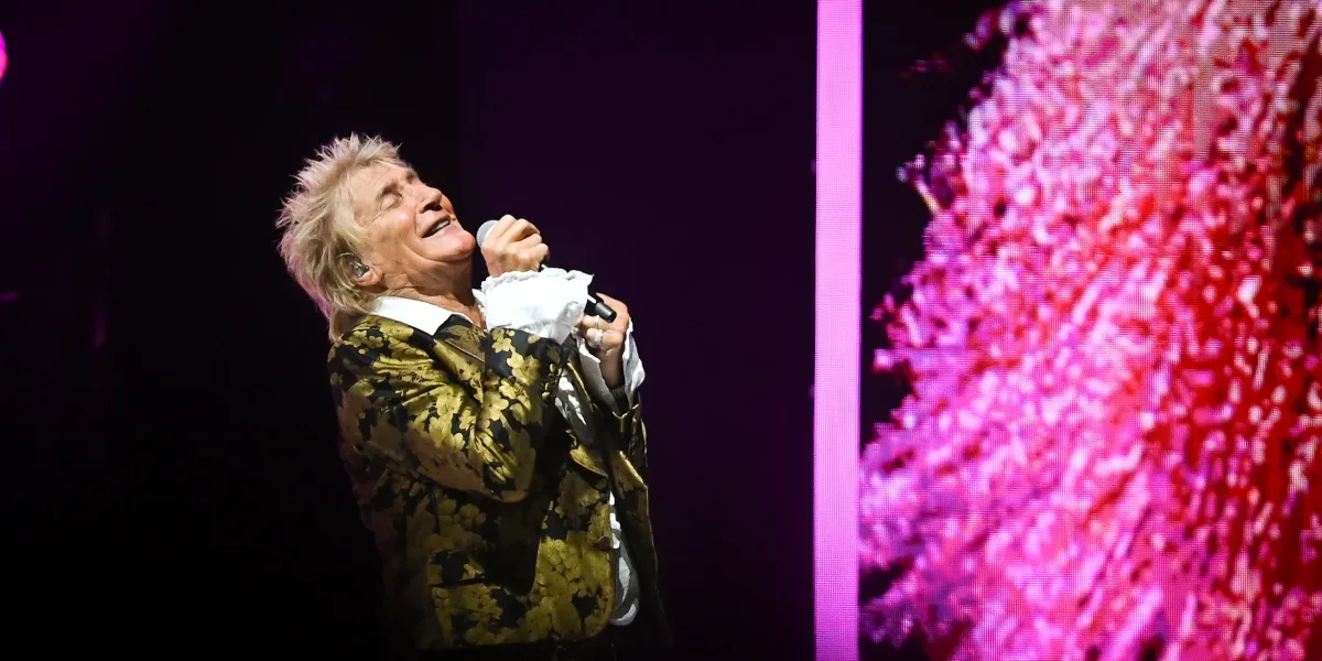 Rod Stewart, el caballero del rock, volvió a deslumbrar al público ...