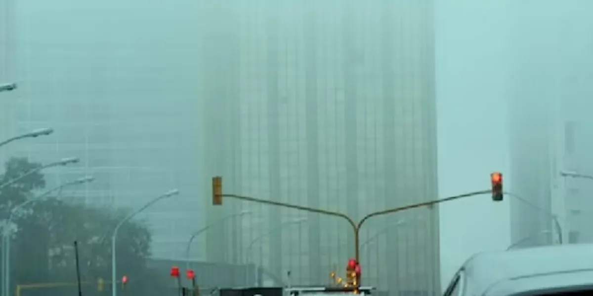 El Servicio Meteorológico Nacional emitió una alerta violeta por niebla ...